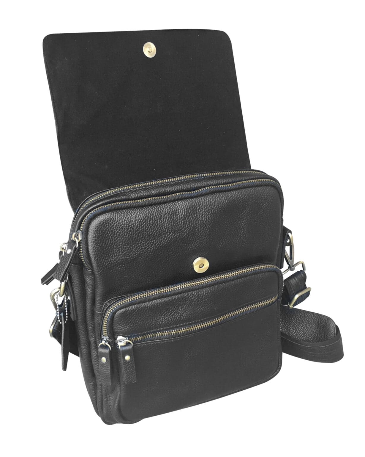 Classic Leather Concealed Carry Satchel for Everyday Use